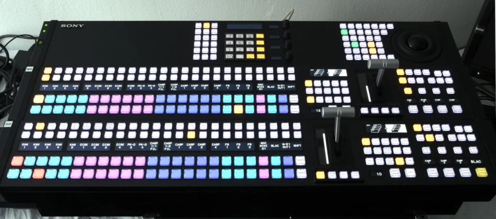 2ME VIDEO SWITCHER - Sony MVS-3000A - Broad Cast Rental